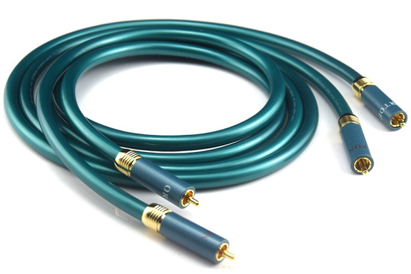 25H AUDIO Copper Silver Mixed Hifi RCA Cable OD10mm Car Cable Hi-end CD ...