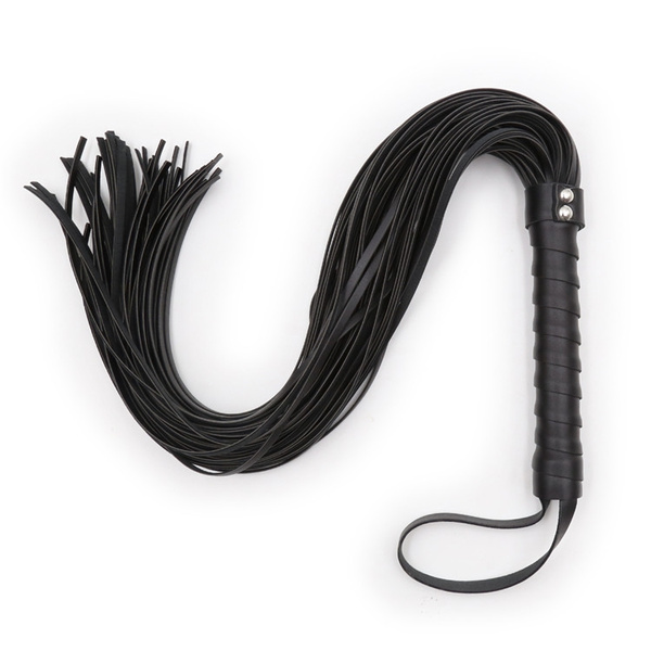 Tie Whip Double Nail Multi-whip Whip Black Flirting Whip Tethered Toy ...