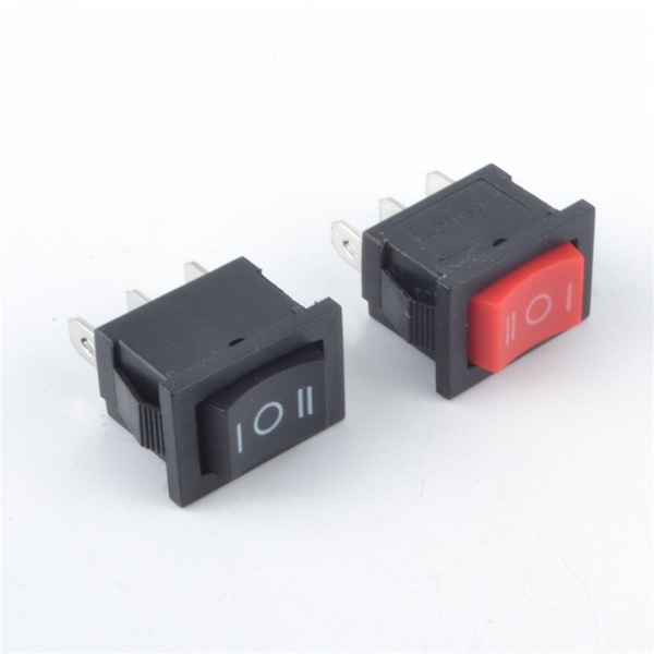 4pcs 3 Position Rocker Switch 3 Pins on Off on Snap Switch | Wish