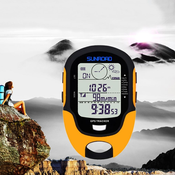 New Fashion SUNROAD Multifunctional Handheld USB Compass Altimeter ...