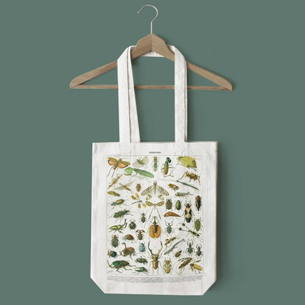 Insects Tote Bag - Insects Canvas Bag, Insect Tote Bag, Insect Bag, Bug ...