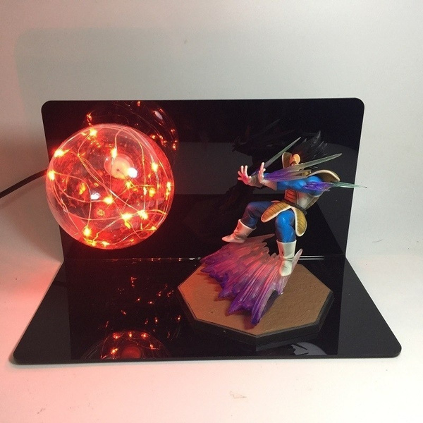 2019 New Creative Dragon Ball Z Vegeta Super Siah Night Light Spirit ...