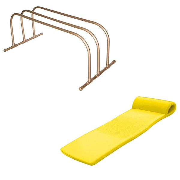 TRC Recreation PVC Pool Float Storage Drying Rack w/ 70 Inch Foam ...