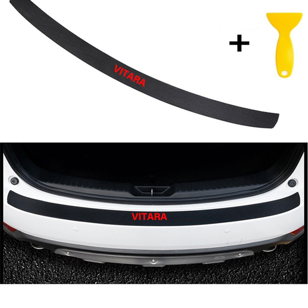 Carbon Fiber Carbon Fiber Styling After Guard Rear Bumper Trunk Guard ...