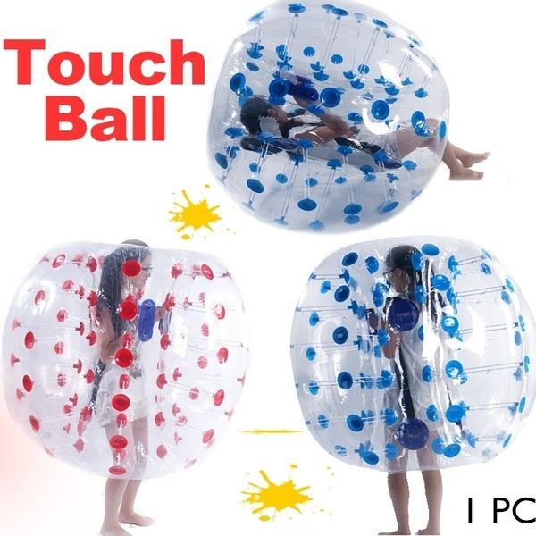 1.5M PVC Air Inflation Touch Ball Transparent Inflatable Bumper Ball ...