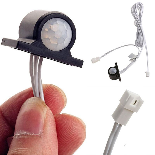 1Pcs Mini DC12V 2A Automatic Infrared PIR Motion Sensor Switch for LED ...