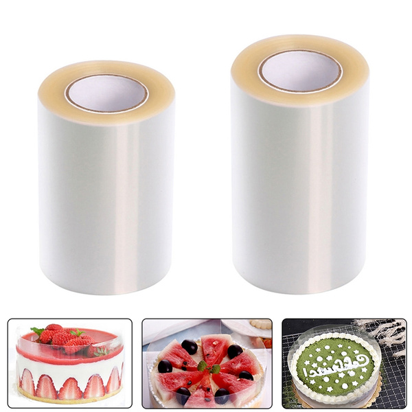 Mousse Cake Edge Wrap film Dessert Surrounding Hard Bound Cake Edges ...
