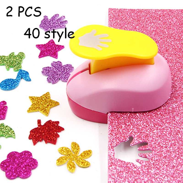 40 Style Mini Printing Paper Hand Shaper Scrapbook Tags Cards Craft DIY ...