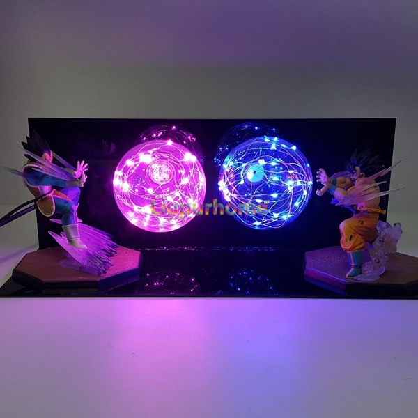 2019 New Son Goku Vegeta Led Night Lights Kamehameha Galick Gun Dragon ...