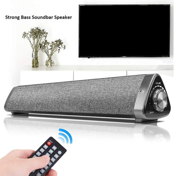 Soundbar, 16-Inch Speaker for Computer TV Phone Sound bar 2.0 Channel ...