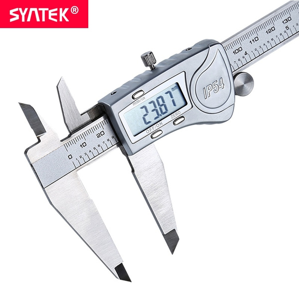 Syntek Waterproof IP54 12-Inch 300mm Stainless Steel Electronic Digital ...