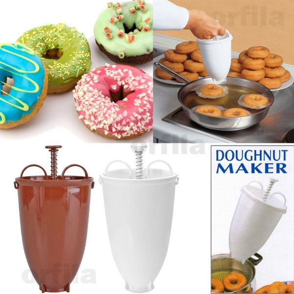 Plastic Donut Making Tool DIY Doughnut Maker Dispenser Kitchen Gadgets ...