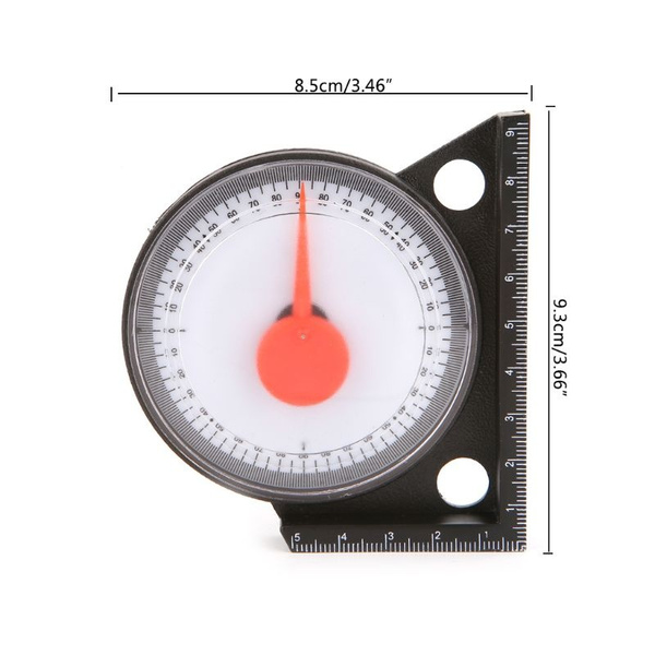 Slope Inclinometer Protractor Angle Finder Tilt Level Meter Clinometer ...