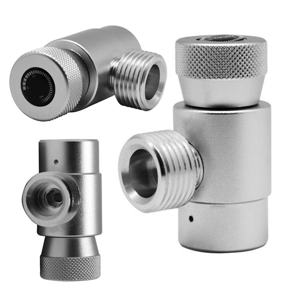 Silver CO2 Cylinder Refilling Adapter W21.8-14 for Filling Sodastream ... Silver CO2 Cylinder Refilling Adapter W21.8-14 for Filling Sodastream ...