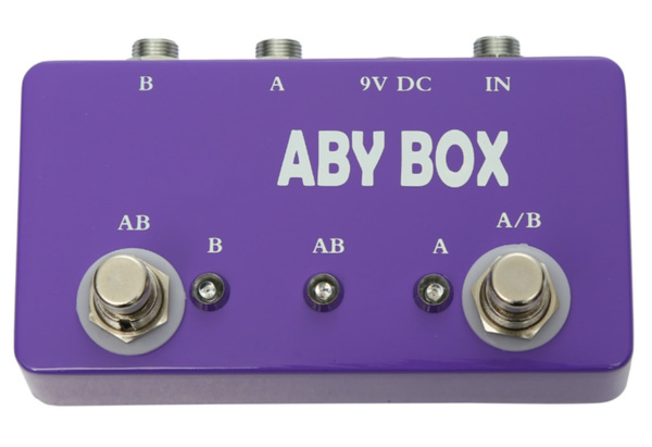Hand Made ABY Selector Combiner Switch AB Box Pedal-TRUE BYPASS | Wish