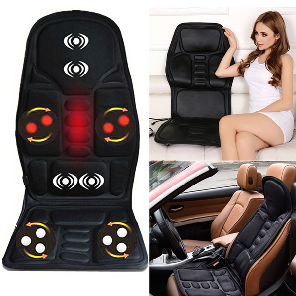 Home Office Car Full-Body Neck Back Lumbar Massage Chair Pad 8 Massage ...
