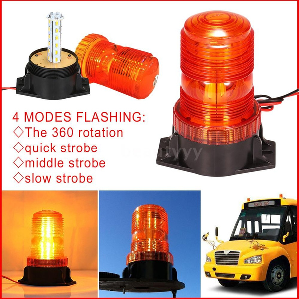 Emergency Warning Light 15W Emergency Warning Flashing Safety Strobe ...