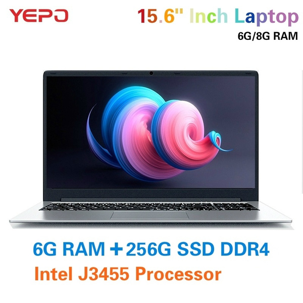 Laptop 15.6 Inch Gaming Laptops IPS Intel Celeron J3455 1080P Netbook ...