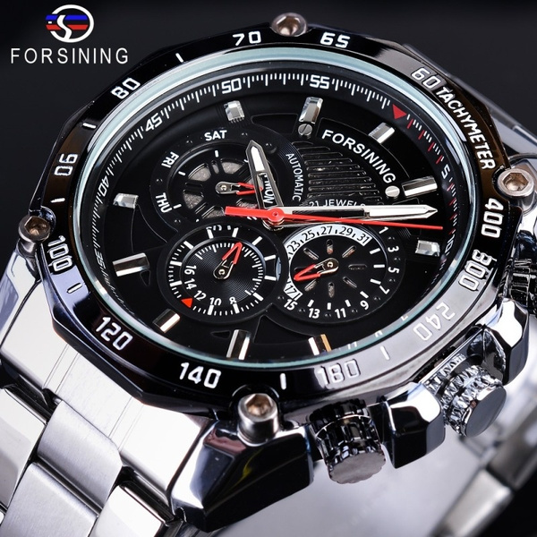 Luxury Forsining Brand Men'S Automatic Self-Winding Watch Mens Business ...