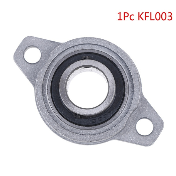 1/2Pcs 8mm/17mm Bore Diameter KFL08/KFL003 Pillow Block Bearing Flange ...