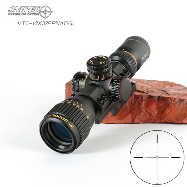 SNIPER VT 3-12X32 Hunting Compact Optical Sight Tactical Riflescope ...