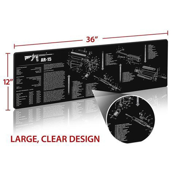 Tactical Hunting AR10 15 AK47 K98K SIG556 SKS Mosin-Nagant Non-Slip Gun ...