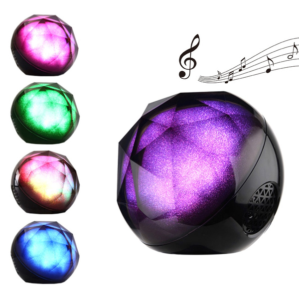 Wireless Crystal Magic Ball Bluetooth Speakers Mini Subwoofer Computer ...