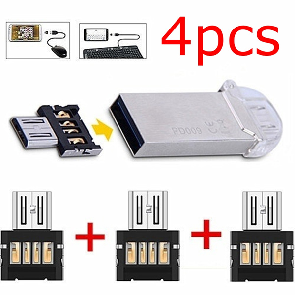 4 Pcs USB-C 3.1 Type C Male To USB Female OTG Adapter Converter for ...