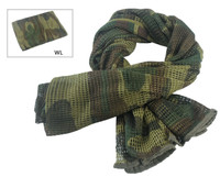 Kylebooker Tactical Military Neck Scarves Woodland Camo Scarf Sniper ...