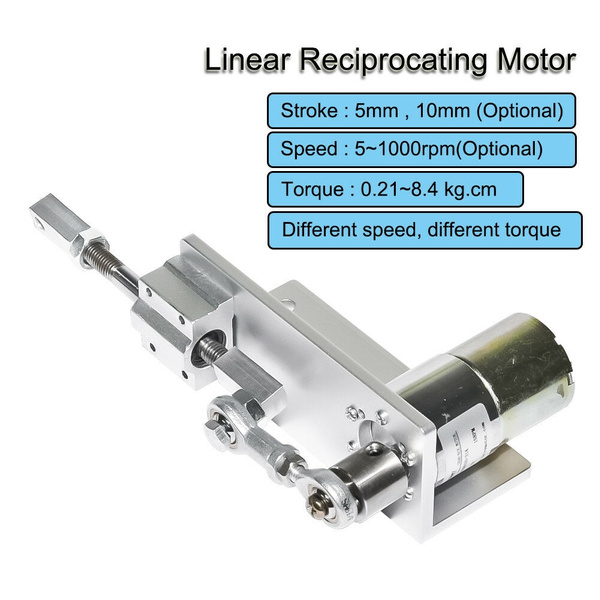DC 12V Stroke 70mm Linear Actuator Resiprocating Motor for DIY Design ...