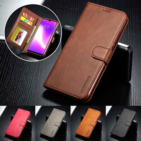 Luxury Retro Flip Wallet Leather Case for Xiaomi Redmi 7 6 6A 5 Note 7 ...