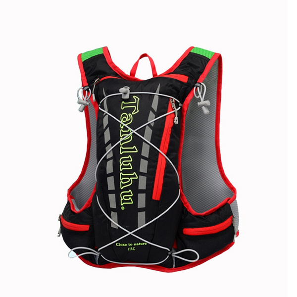 15L marathon Outdoor Sport Vest Trail Running Bag Hydration Backpack ...