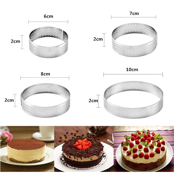 Mousse Cake Ring Stainless Steel Circle Mousse Ring Cake Baking Tool | Wish