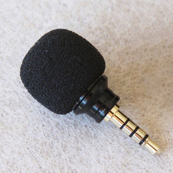 3.5mm Mini Stereo Microphone Mic for Smartphone Mobile Phone Computer ...