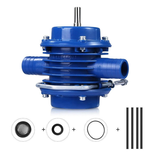 Heavy Duty Self-Priming Hand Electric Drill Water Pump Home Garden ...