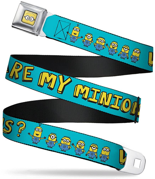 Minions Animated Cartoon Movie Where Are My Minions Seatbelt Belt | Wish
