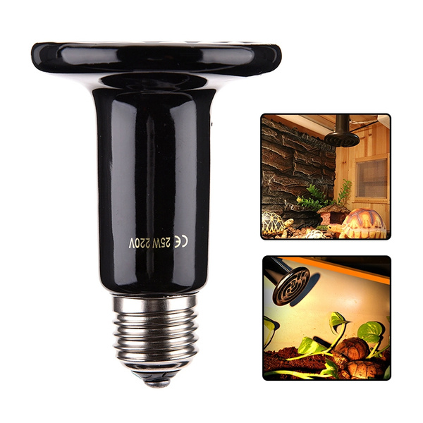 Pet Reptile Heating Bulb Infrared Ceramic Emitter Heat Lamps Pet ...