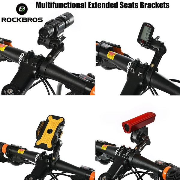 Bike Bicycle Multifunction Handlebar Extended Seats Brackets ROCKBROS ...