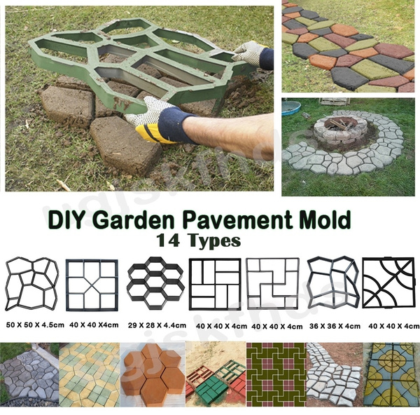 1pcs DIY Garden Walk Pavement Mold Manually Paving Cement Brick ...