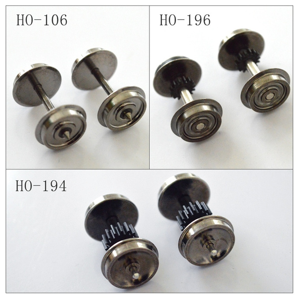 1:87 scale Model train Metal Wheels HO Scale DC Wheel [ ] | Wish