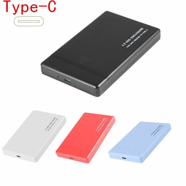 2.5 Inch USB3.1 HDD Hard Disk Drive Case Type-C To SATA3.0 External HHD ...