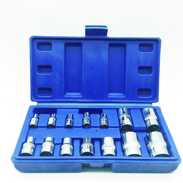 Torx Socket Set Tamper Proof Torx Star Bit Torq Torque Female E-socket ...