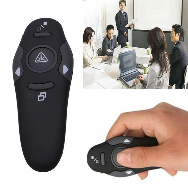 2.4Ghz RF Pointer Pen Wireless USB Power Point Presenter Remote Control ...