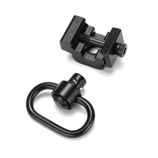 QD Heavy Duty Quick Detach Push Button Sling Swivel Set | Wish