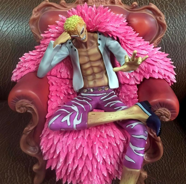 Anime ONE PIECE GK Throne Donquixote Doflamingo in a Sofa Sitting ...
