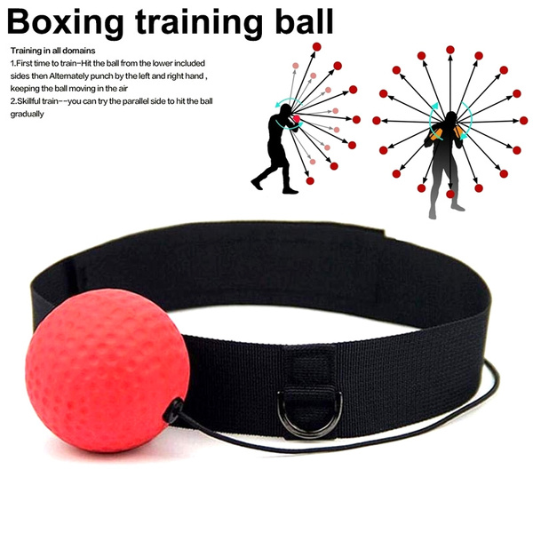 React Reflex Ball Kidte Training Head-mounted Boxing Portable Raising ...