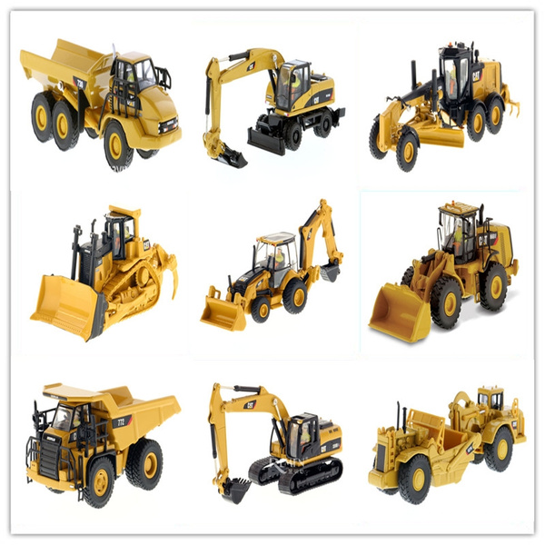 1:87 C.A.T Engineering Vehicle Model Truck HO proportional alloy ...