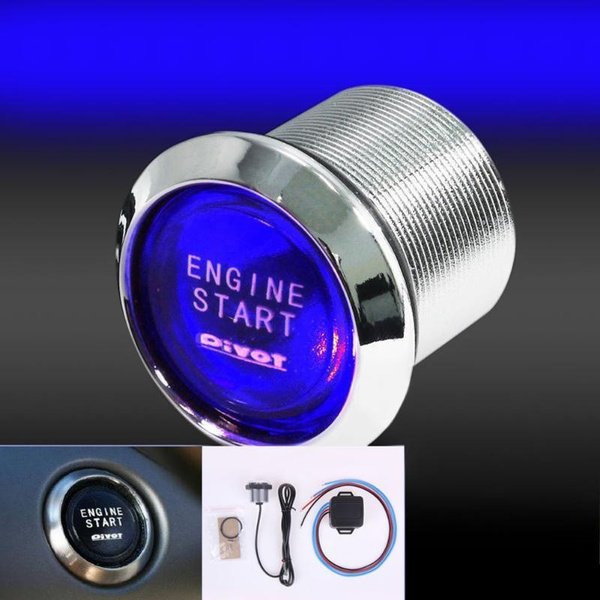 Push start button universal vehicle engine start press button switch ...