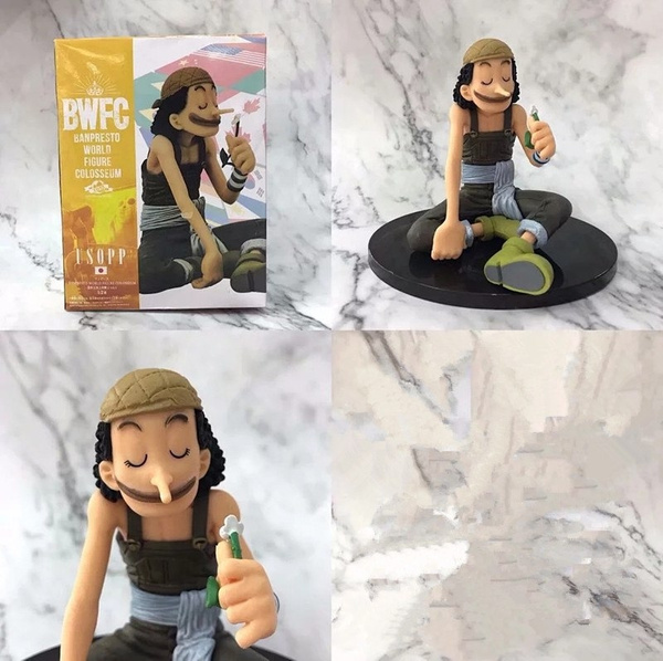 One Piece Sitting Ver. Usopp Action Figure 1/8 Scale Painted Figure ...