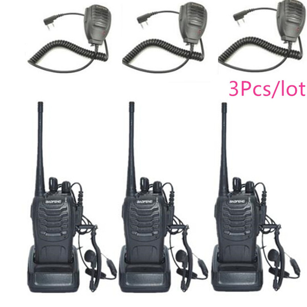 3pcs Baofeng BF-888S Single Band UHF 400-470MHz Two Way Radio ...